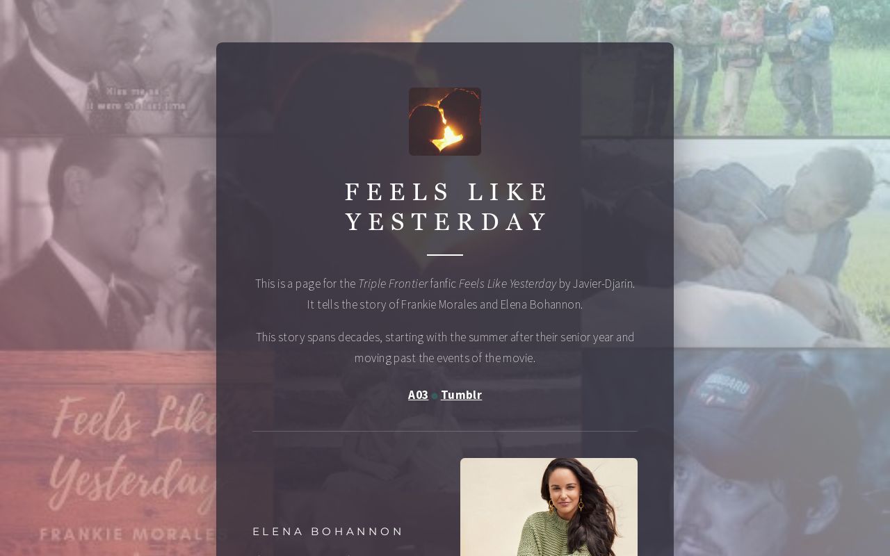 Feels Like Yesterday